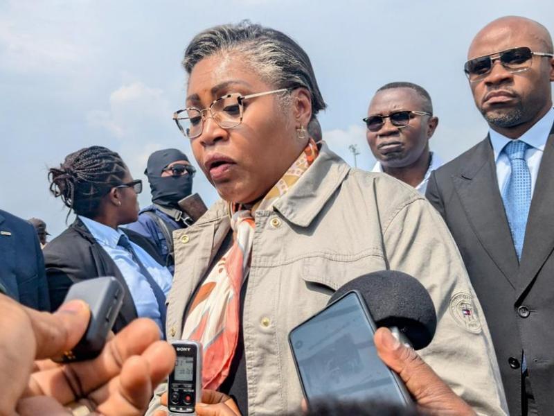 RDC : la Première ministre Judith Suminwa est arrivée à Goma pour notamment évaluer l’état de ...